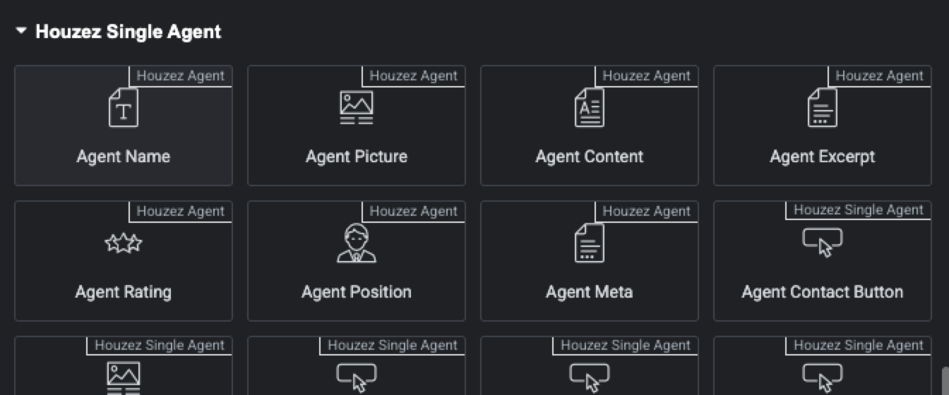 Single Agent Page Builder – favethemes