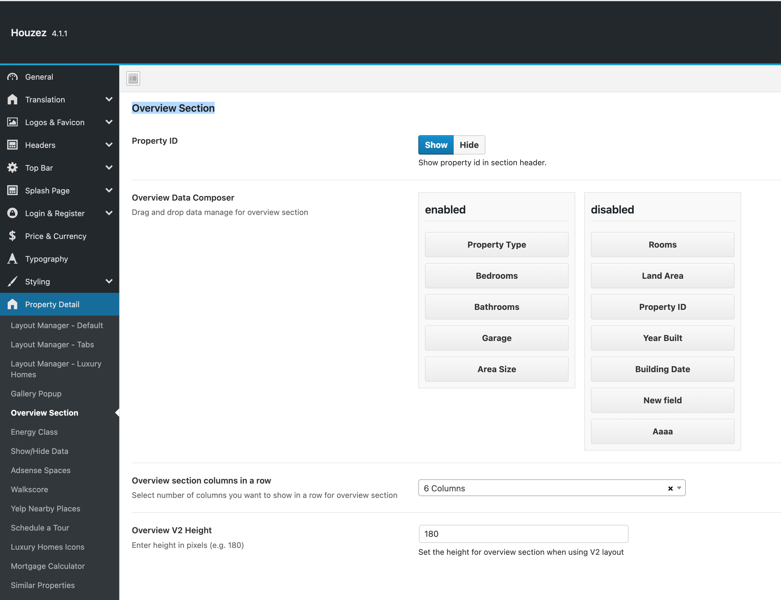 Overview Section – favethemes