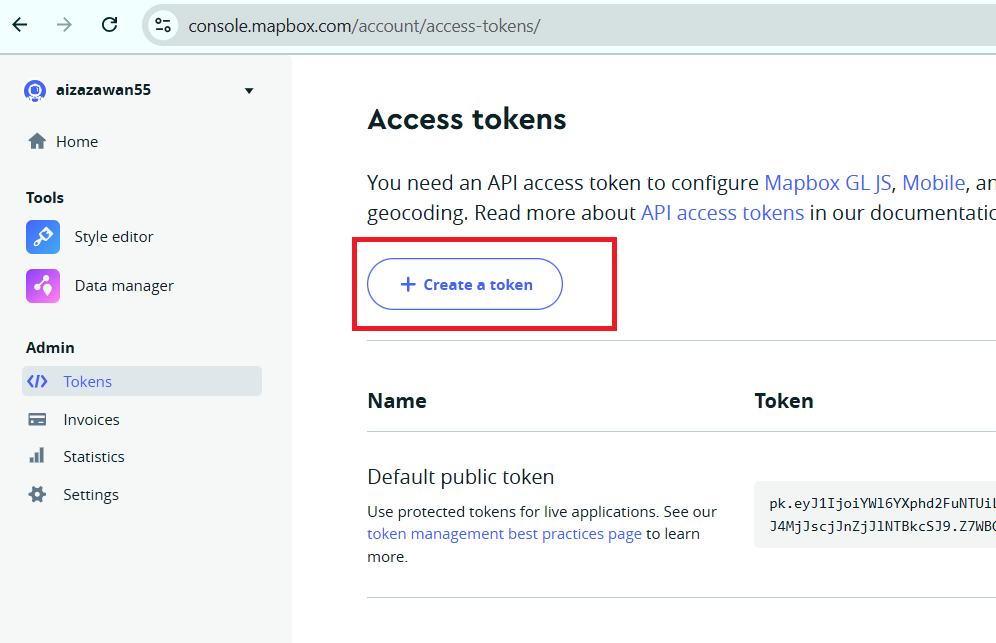 Mapbox API Setup – favethemes