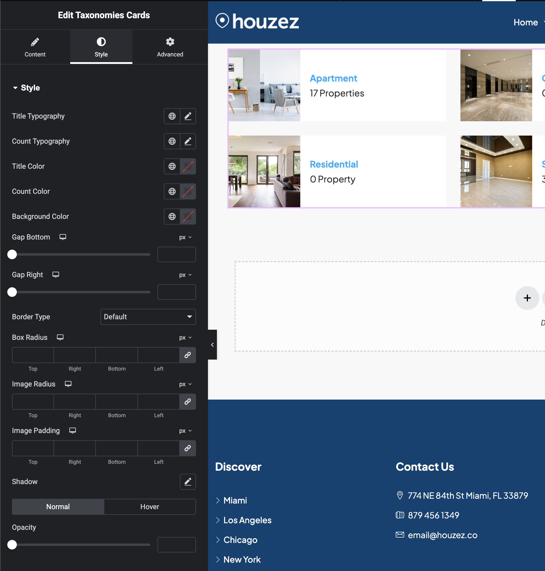 Taxonomies Cards (Taxonomy Display) – favethemes